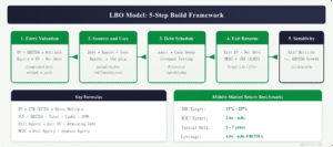How to Build an LBO Model (2026): Step-by-Step Middle-Market Guide